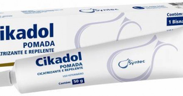 Cikadol Pomada Cicatrizante | Proteção e Cura para Animais